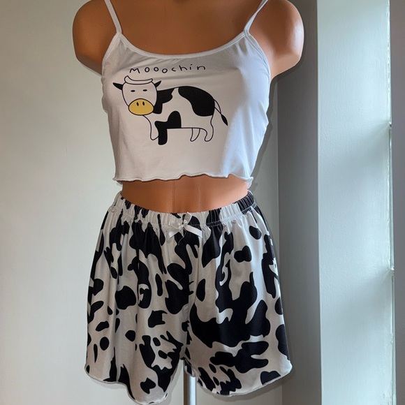 Intimates & Sleepwear | Cute Sexy Cow Pajamas | Poshmark